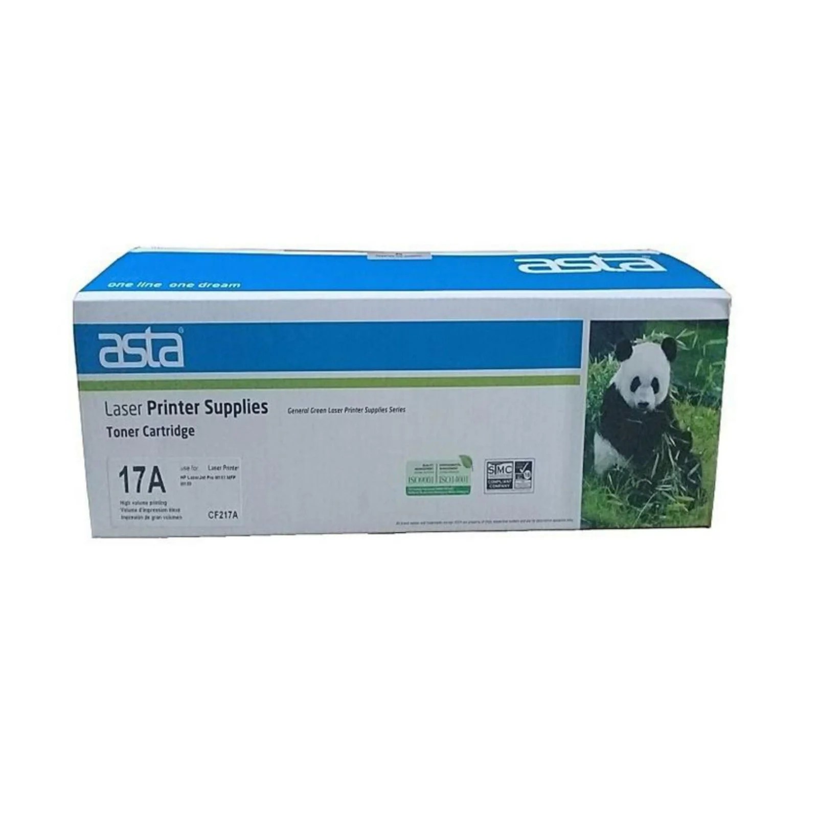 Asta 17A Toner Cartridge CF217A - White Falcon