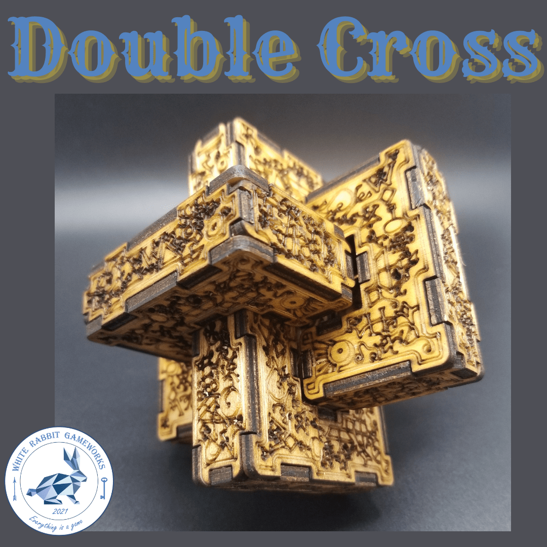 Double Cross puzzle- White Rabbit Gameworks