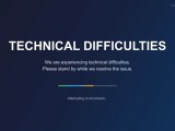 Technical Difficulties Screen Free Broadcast Interruption Display