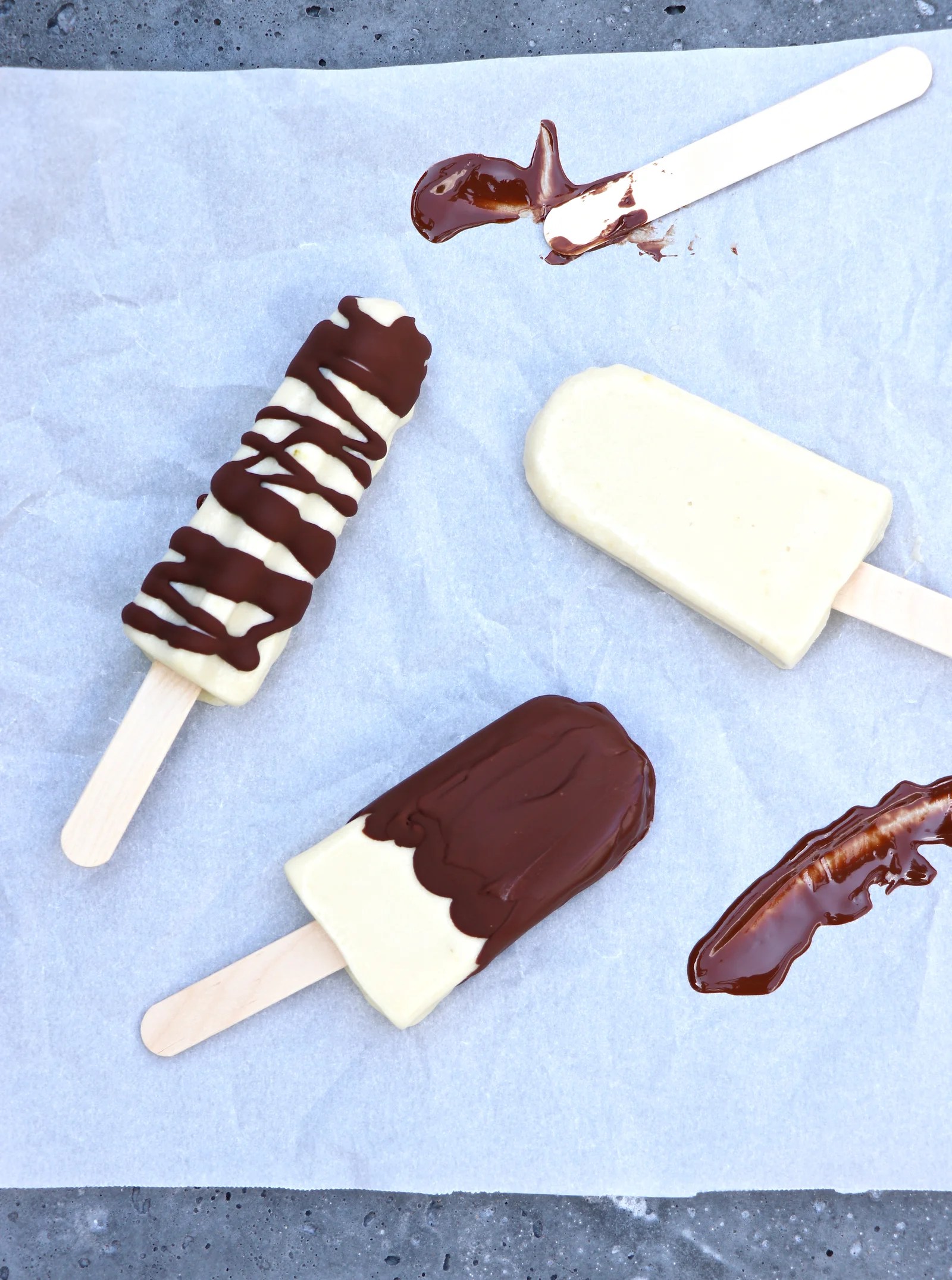Chocolate Covered Creamy Lime Popsicles – Whitney Miller