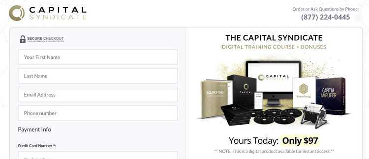 Capital Syndicate Review: Legit or Scam?