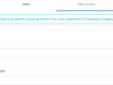 Settings Role Configurations