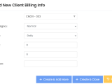 Setup Billing Client Management