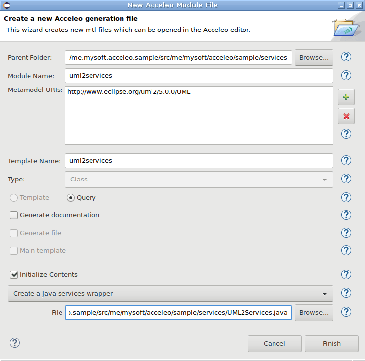 Acceleo Tutorial | Acceleo tutorial