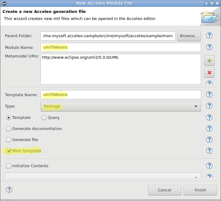 Acceleo Tutorial | Acceleo tutorial