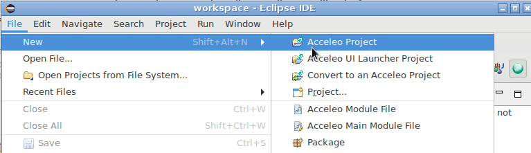 Acceleo tutorial | Welcome to Acceleo Tutorial