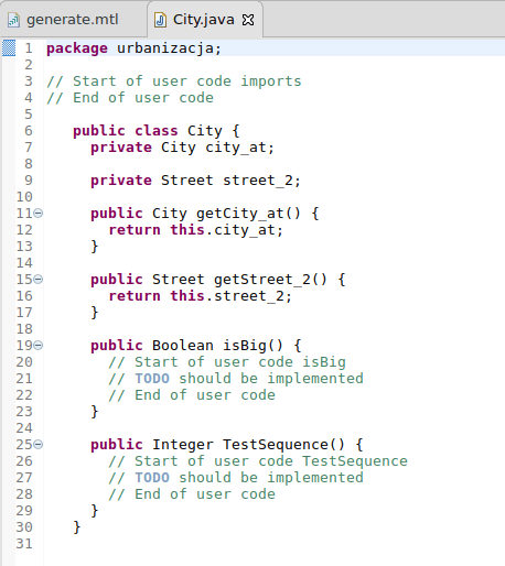 Acceleo tutorial | Welcome to Acceleo Tutorial