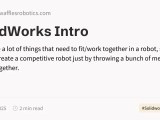 Solidworks Intro