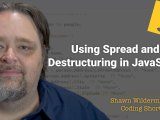 Coding Short Using Spread And Destructuring In Javascript