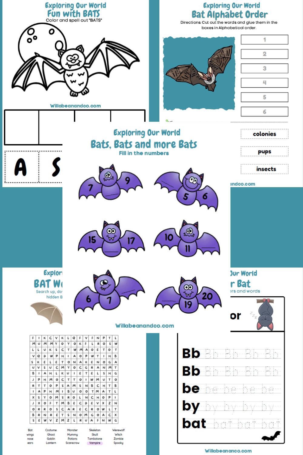 Exploring Our World: Bats – Willa Bean & Co