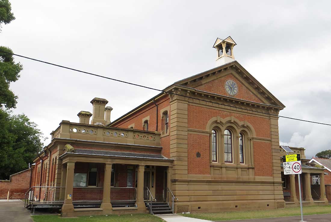 Historic Australian Courthouses for the administration of justice