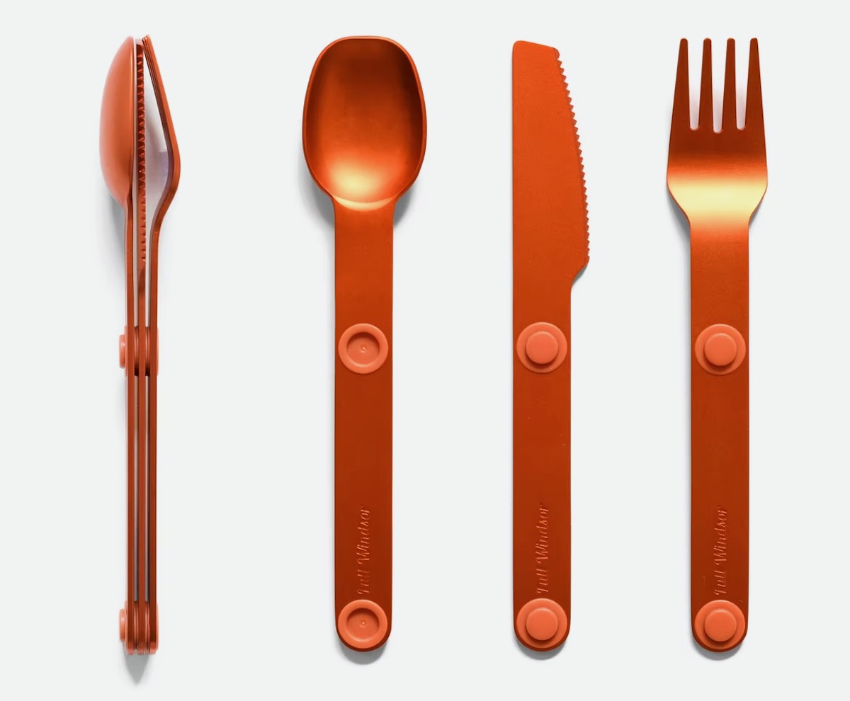 Magware Reusable Aluminum Utensil Set - For Motorcycle Camping | Wind ...