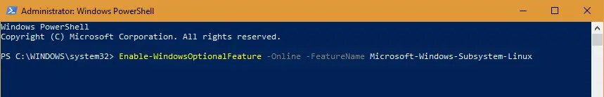 How to Install Linux Subsystem in Windows 10 (Install Bash Shell)