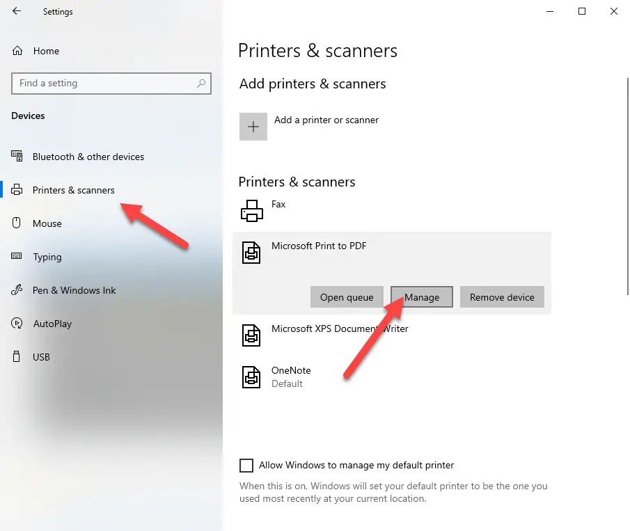 How to Set Default Printer in Windows 11 & 10