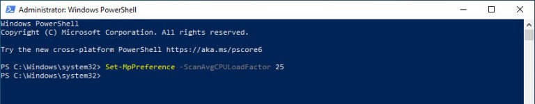 How to Limit Windows Defender CPU Usage