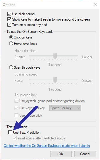 How To Enable Or Disable On Screen Keyboard Text Prediction
