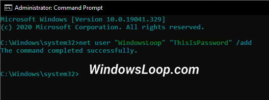 How to add a user account with cmd - occupymaz