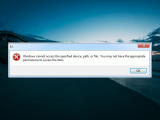 Fix Windows Cannot Access The Specified Device Path Or File