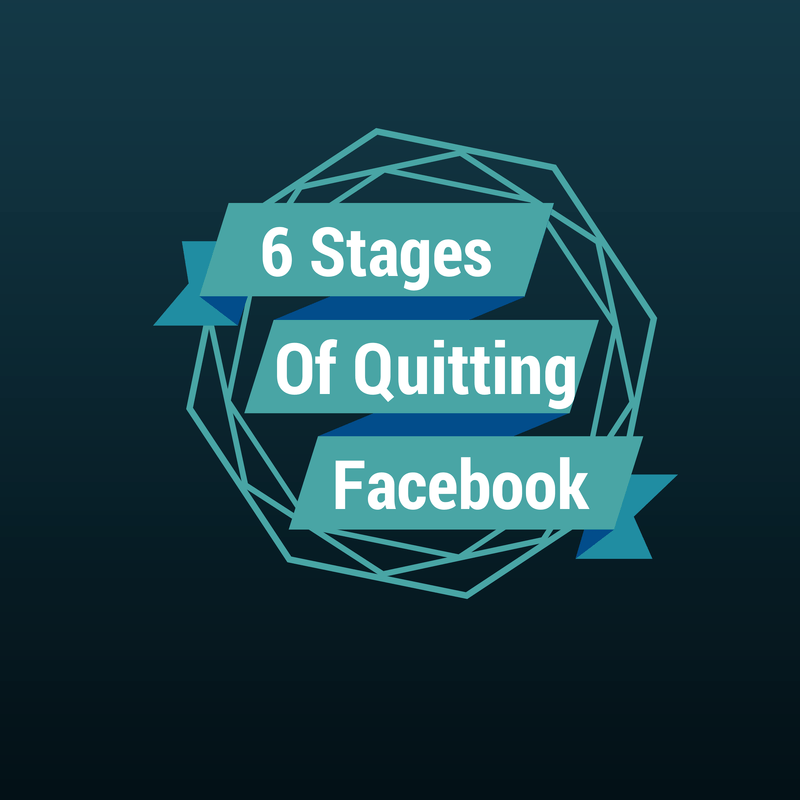 6 Stages of Quitting Facebook - Wine in Mom