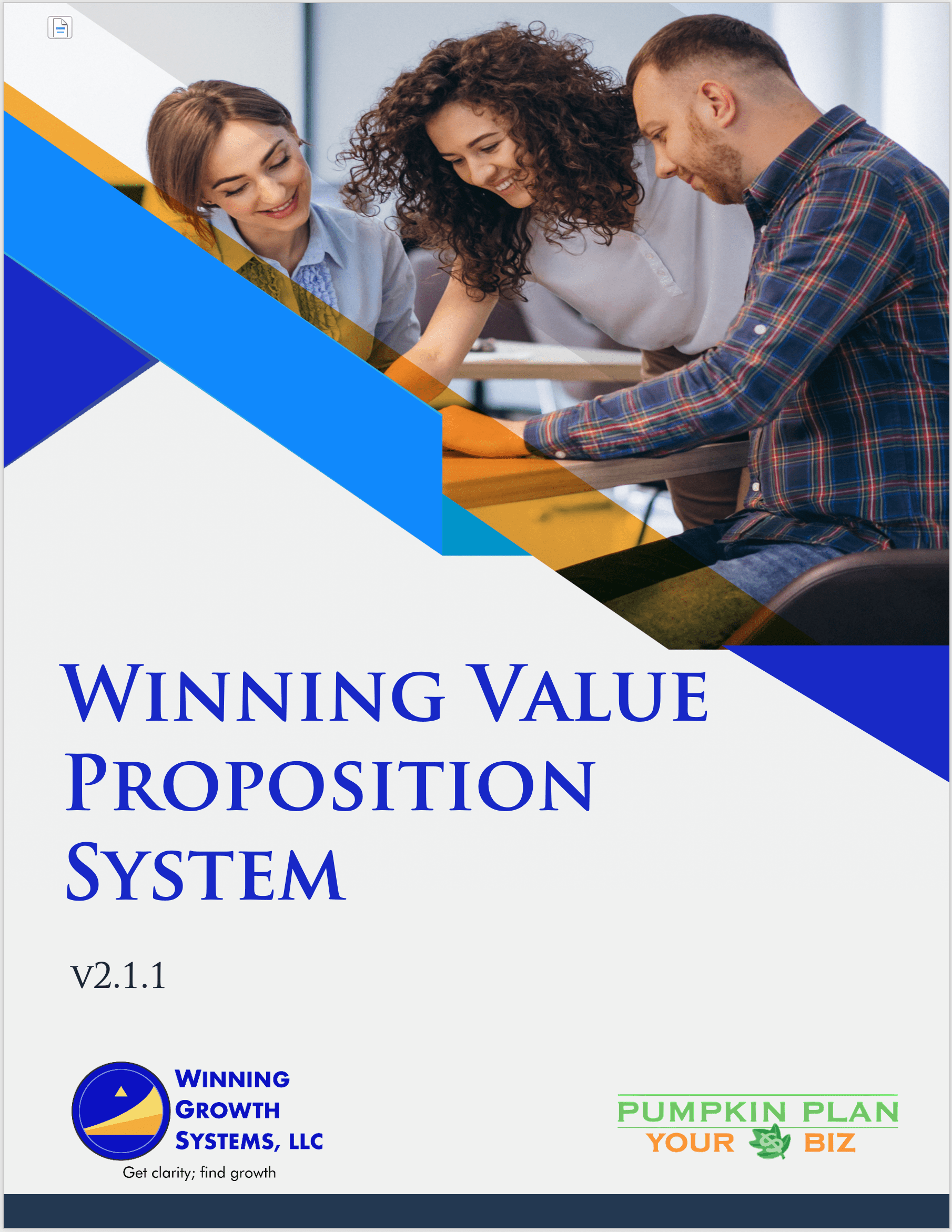 Online Value Proposition Workshop - Winning Growth Systems