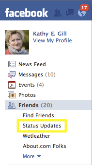 How To See Only Status Updates On Facebook - WiredPen