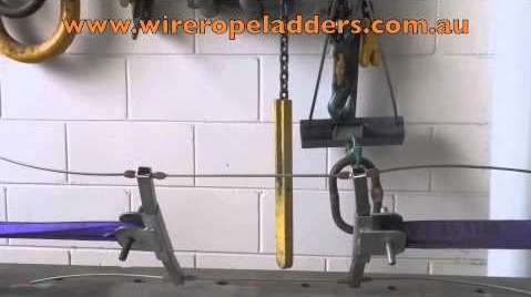 Wire Rope Ladders Certification - Australian Manufacturer Supplier