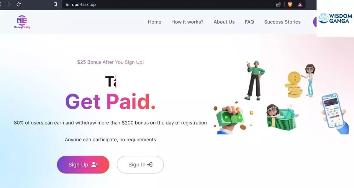 Qpo-task Review: Qpo-task.top a Scam Website to Earn Money Easily ...