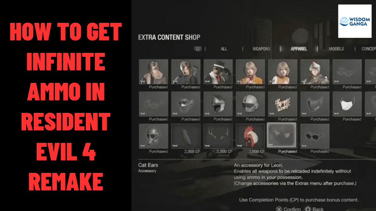 How To Get Infinite Ammo In Resident Evil 4 Remake: A Comprehensive ...