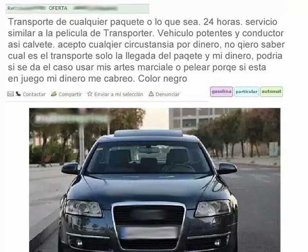 Never forget al Jason Statham de Milanuncios. - WiselWisel