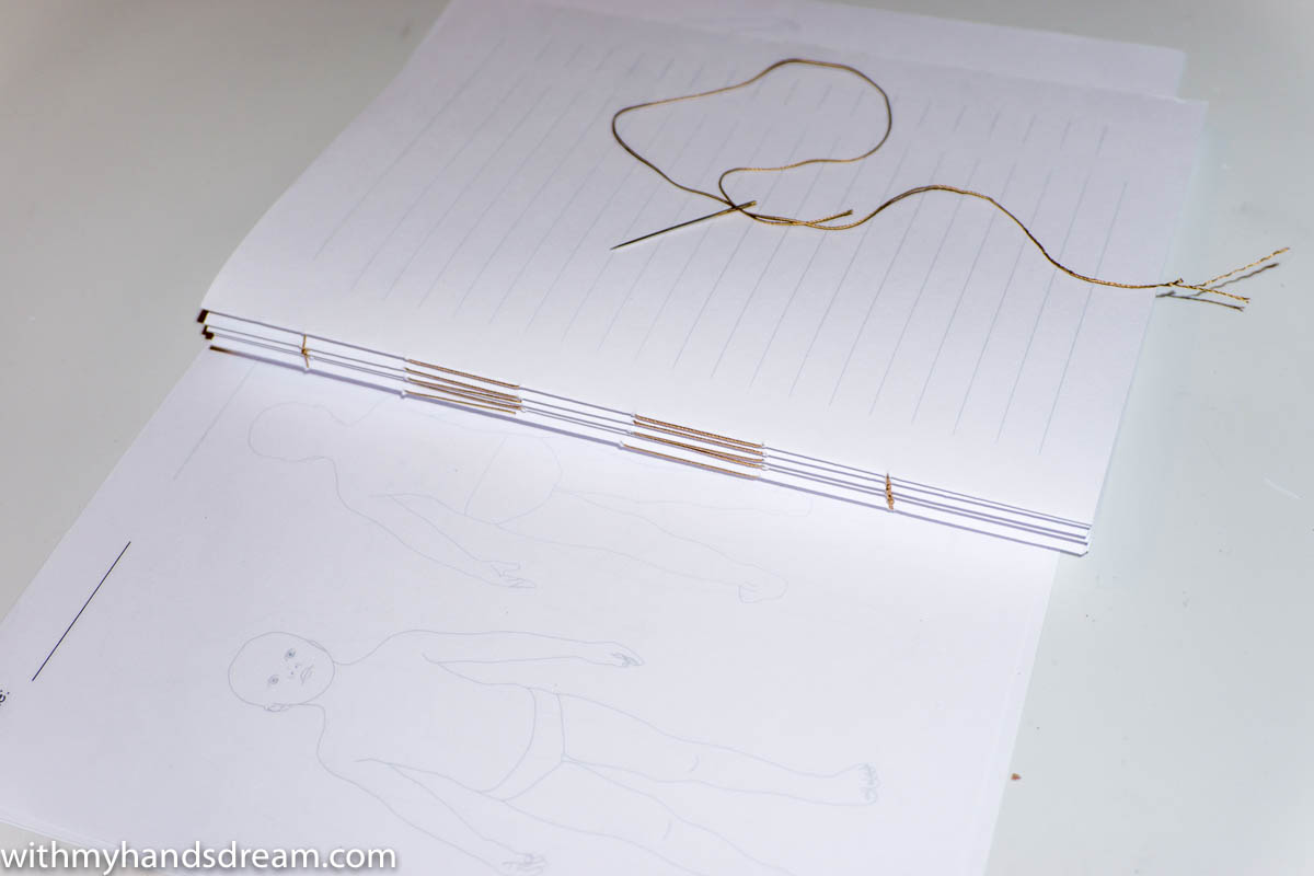 Make your own sewist's notebook! (Free printable templates!)