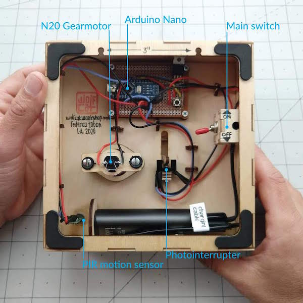 Automata Kit for Neko Show – wolfCat workshop