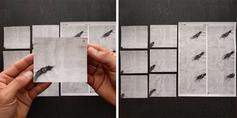 Drill Powered Flipbook Animation – wolfCat workshop