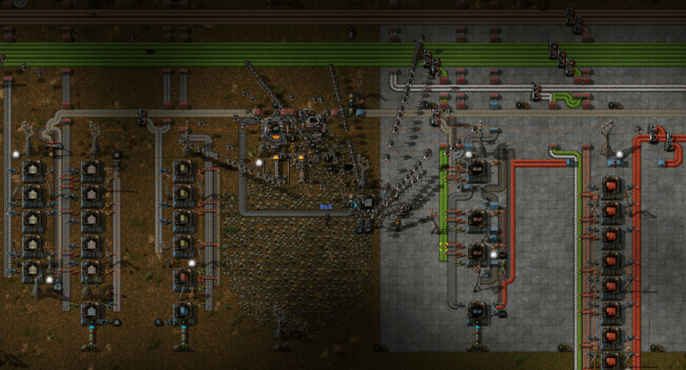 Factorio: co-op automation – Lair of the Wolf Dragon