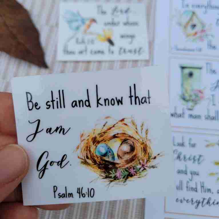 KJV Printable Scripture Magnets - Wonder-Filled Days