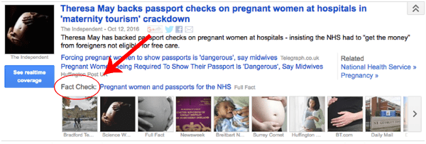 Google Fact Check Helps You Decide -- Fact or Fiction? » The Wonder of Tech