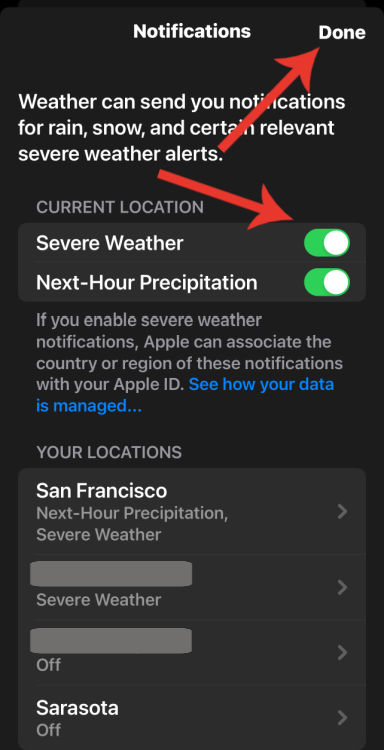 How to Turn On Severe Weather Alerts on Your iPhone » The Wonder of Tech
