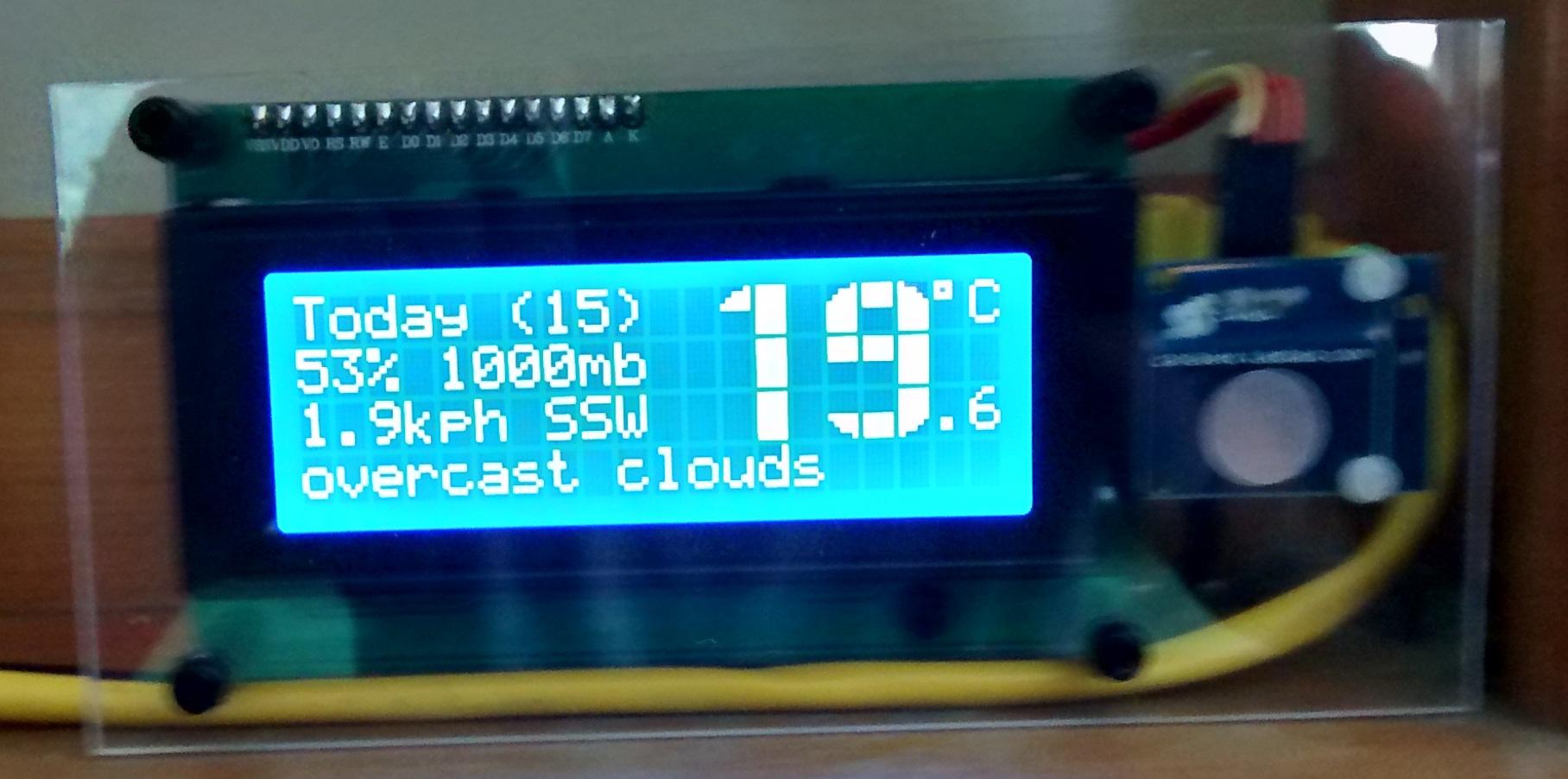 WEATHERMAN: Web Weather Forecaster – WoodUino.ca