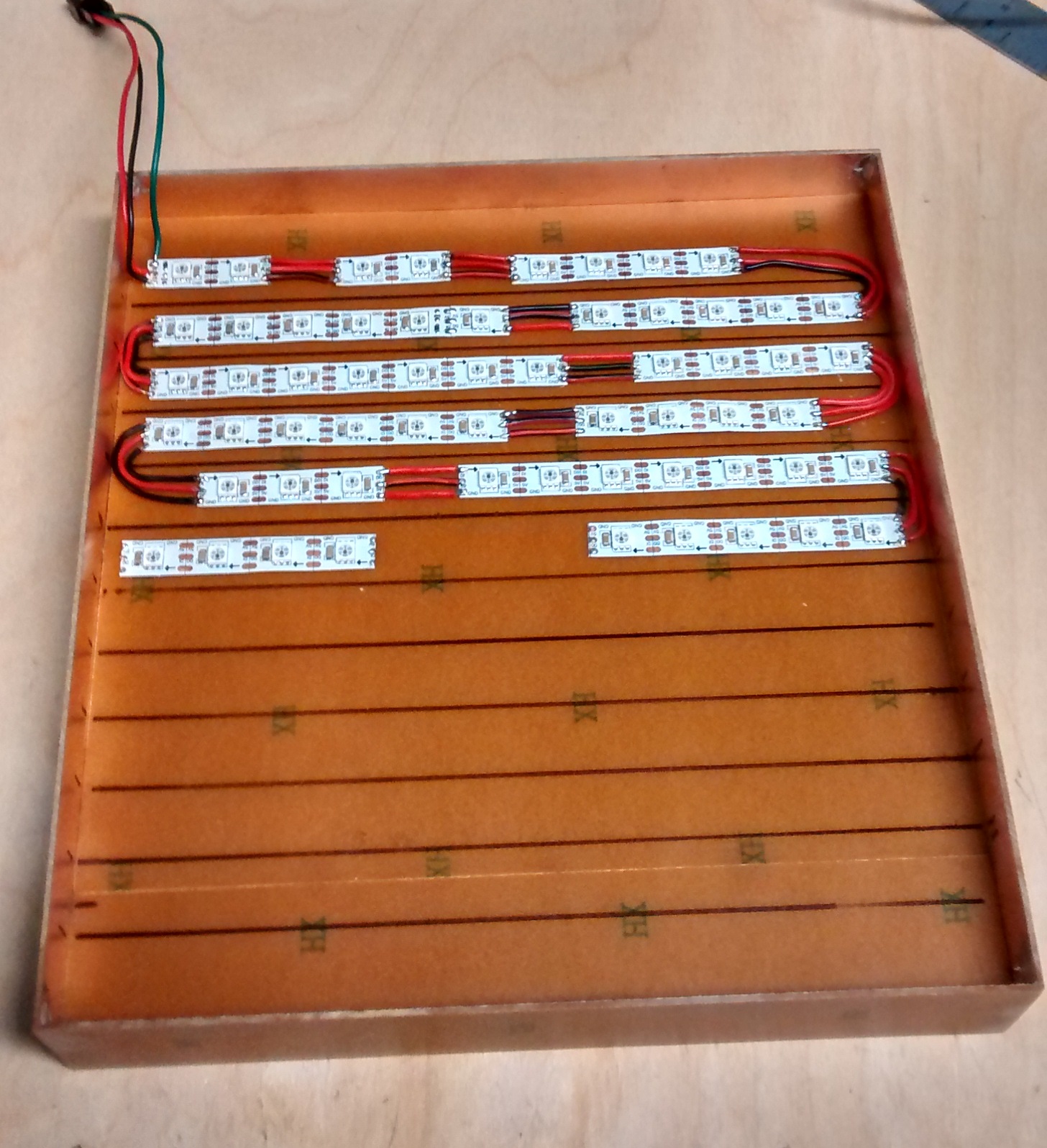 Word Clock v2 – WoodUino.ca