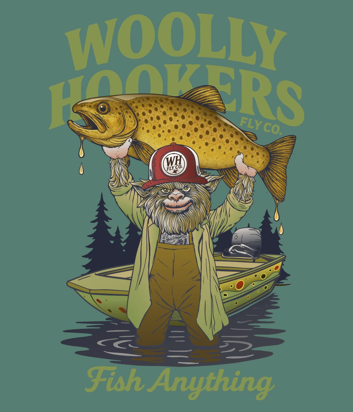 Fish Anything Woolly Hookers Fly Co