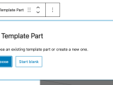 Template Part Block Documentation Wordpress Org