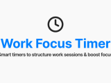 Work Focus Timer Free Online Tool For Productivity Concentration