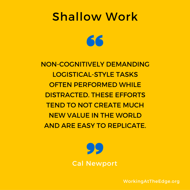 Are your interactions on social media shallow? - Working At The Edge