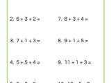 Adding Three Numbers Worksheets Free Image Pdf Printables