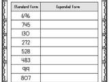 Expanded Form Numbers Worksheets Free Image Pdf Printables