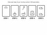 Morning Routine Chart Worksheets Free Image Pdf Printables