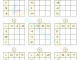 Free Printable Interactive Adding Integers Worksheets Worksheets