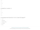 Quiz Worksheet Basics Of Functions Study Worksheets Library