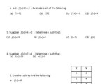 Function Notation Worksheet Worksheets Library