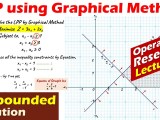 Lec 3 Graphical Method Linear Programming Problem Unbounded
