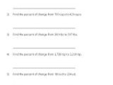 Percent Of Change Worksheets Worksheets Library